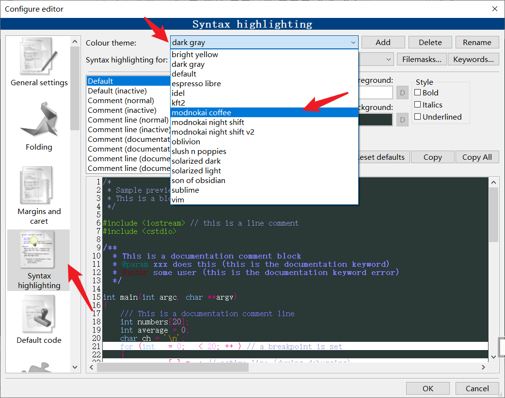 你想给Code::Blocks换个皮肤吗？ - 知乎