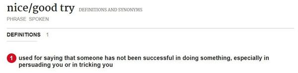 老外说"nice try"可不是在夸你，那是什么意思？ - 知乎