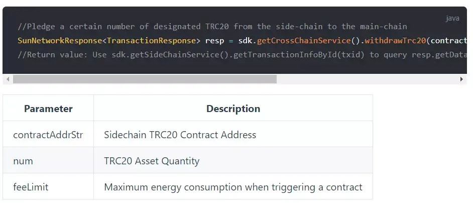 SUN Network开发者文档 | 第八期：关于JAVA SDK——链间交互接口介绍 - 知乎