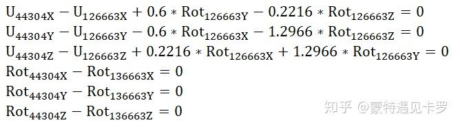 RBE2和RBE3单元的理论基础和ANSYS实现(1) —— RBE2 - 知乎