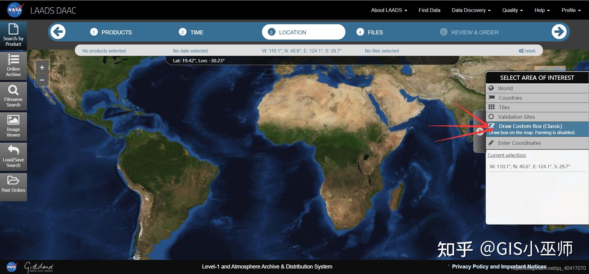 在Nasa网站下载最新 MODIS 数据的详细步骤 ------十分详细 - 知乎