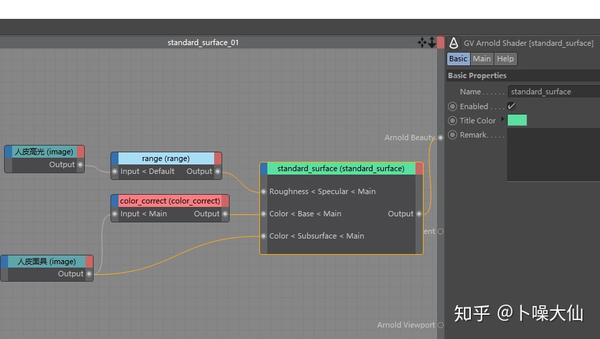 【C4DtoA 09】Arnold渲染器(材质三): Skin Shader - 知乎