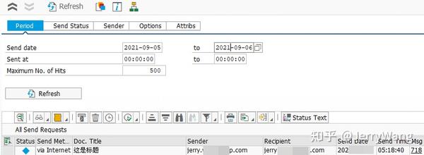 如何使用 Abap 代码发送邮件到指定邮箱试读版 知乎 4500