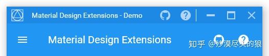Wpf开源控件扩展库 Materialdesignextensions 知乎 
