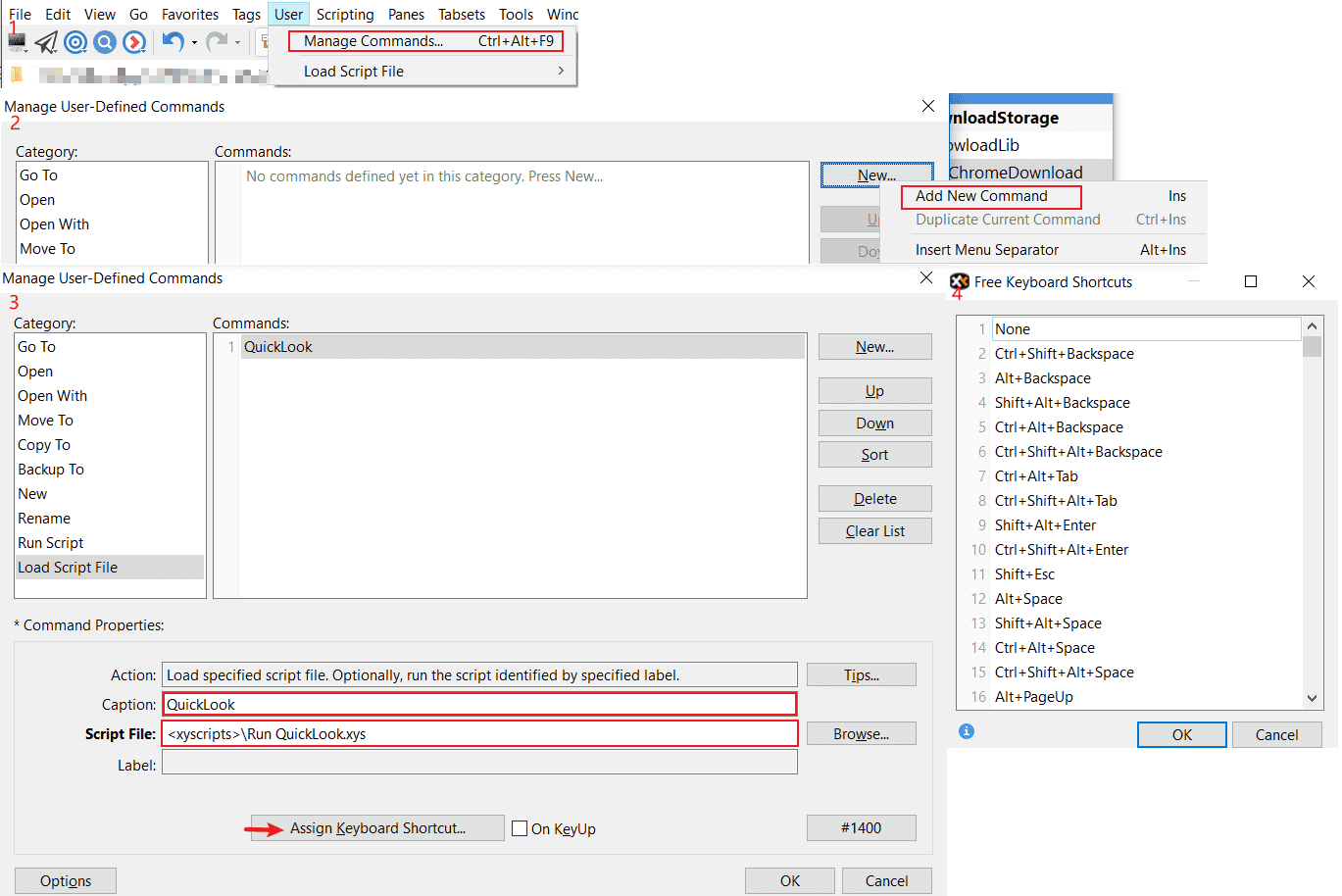 XYplorer-用户自定义命令(UDC) - 知乎