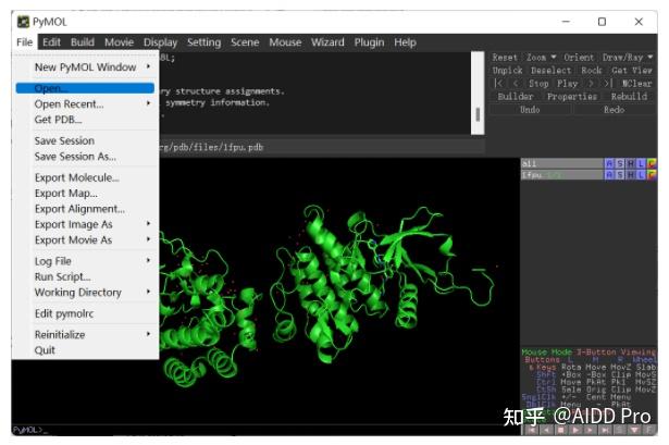 PyMOL入门基础--分子三维结构可视化教程（上篇） - 知乎