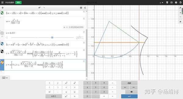 Desmos使用示例 - 知乎