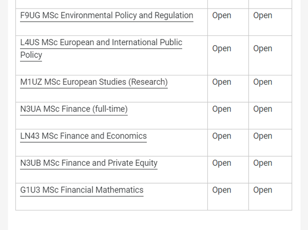 【英国】LSE 2020年硕士可选专业 - 知乎
