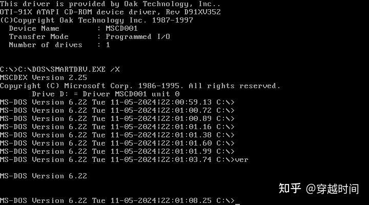 穿越时间的操作系统界面考古1-MS-DOS的历史与彩色命令提示符 - 知乎