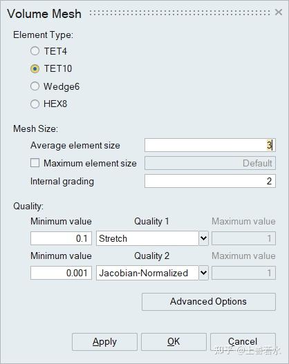 【HyperMesh宝典】之SimLab极简四面体 - 知乎