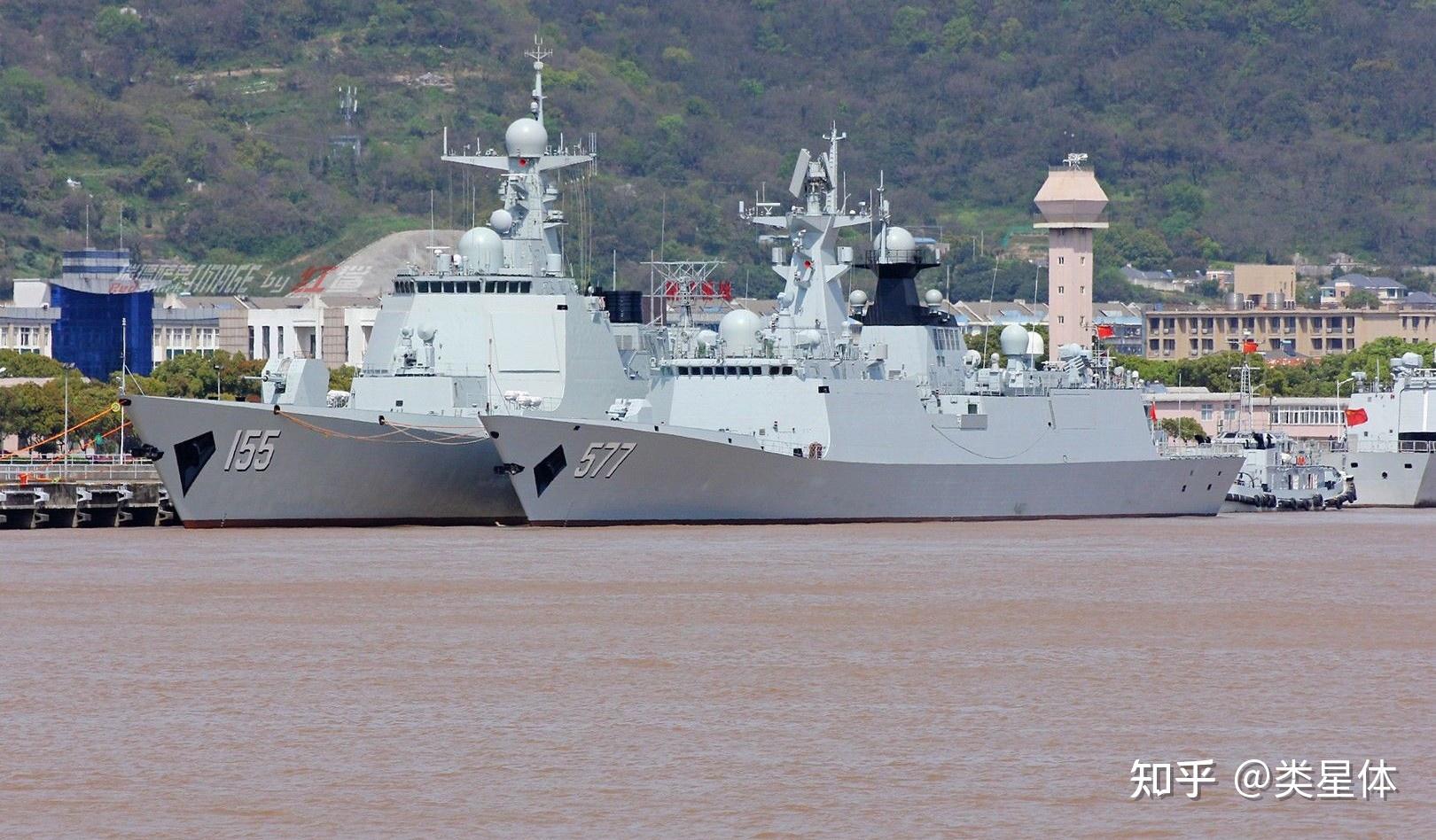 航母、055、052、054、056，中国军舰有多大？ - 知乎