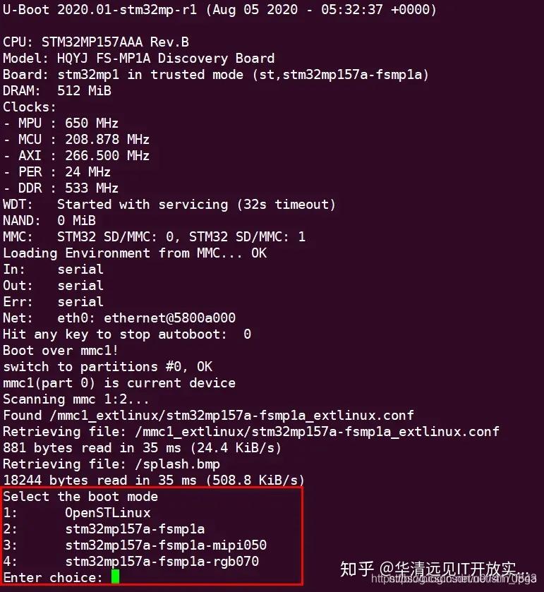 STM32MP157开发板评测：华清远见FS-MP1A开发板初体验，stm32mp1启动流程 - 知乎