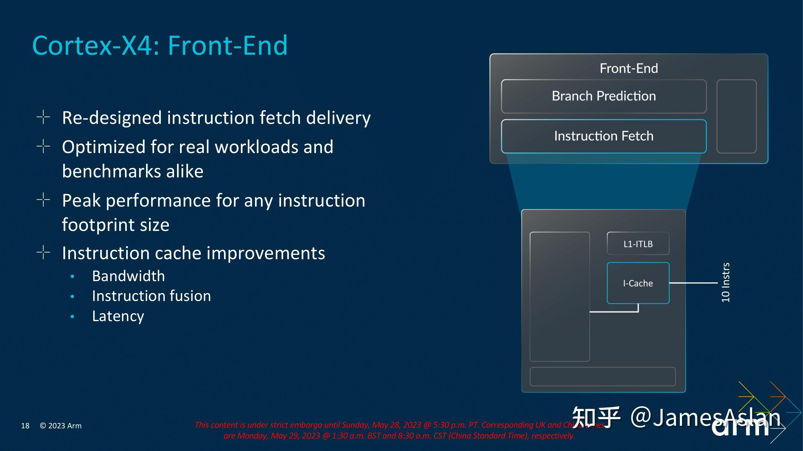 初评Arm Cortex X4、A720、A520 - 知乎