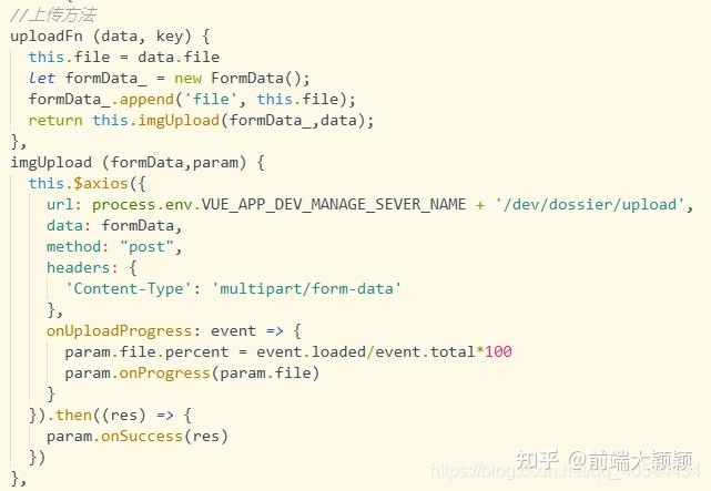 elementUi的upload上传使用http-request后，如何使用钩子函数 - 知乎