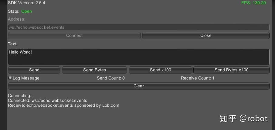 Unity Websocket 知乎 