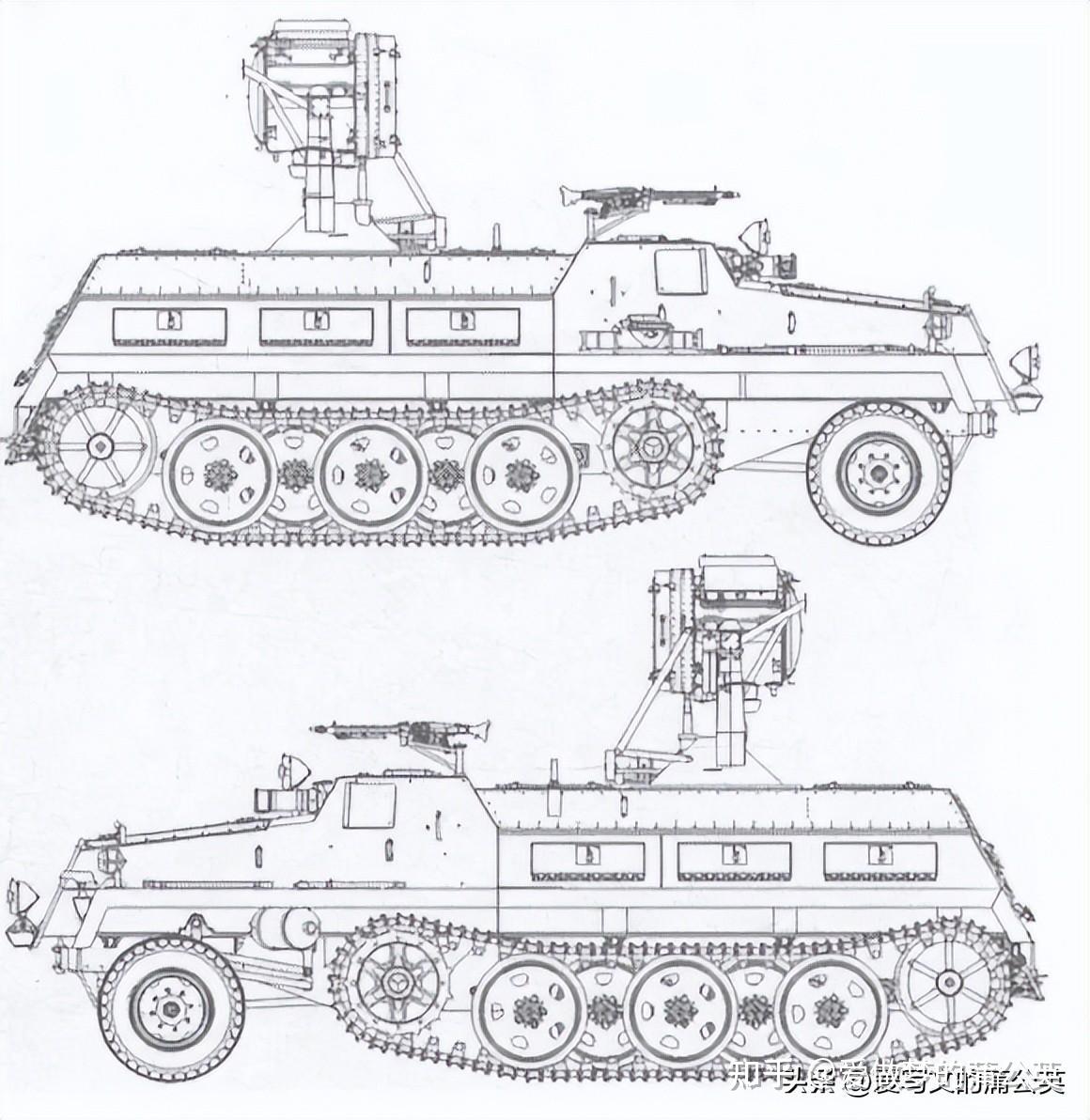 二战坦克装甲车——德国半履带车系列及变形车 - 知乎
