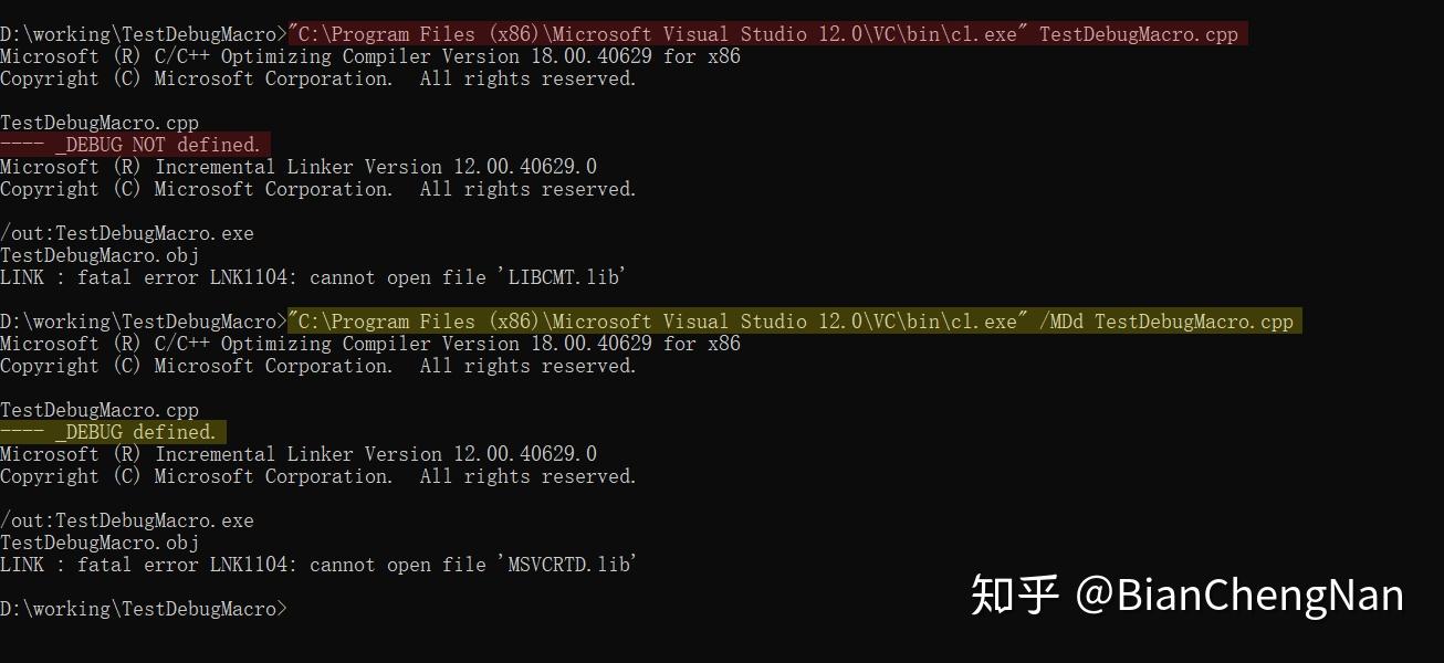神秘的 _DEBUG 宏从何处来？ - 知乎