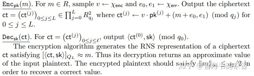 基于RNS的两篇经典CKKS（SAC） - 知乎