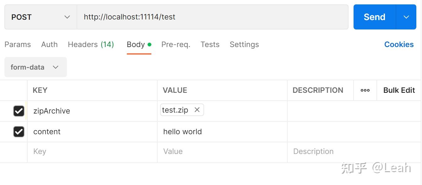 如何在 .NET Core WebApi 中处理 MultipartFormDataContent