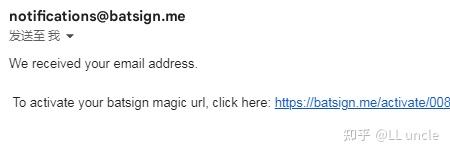 BATSIGN 世界上最简单的个人电子邮件通知 API - 知乎