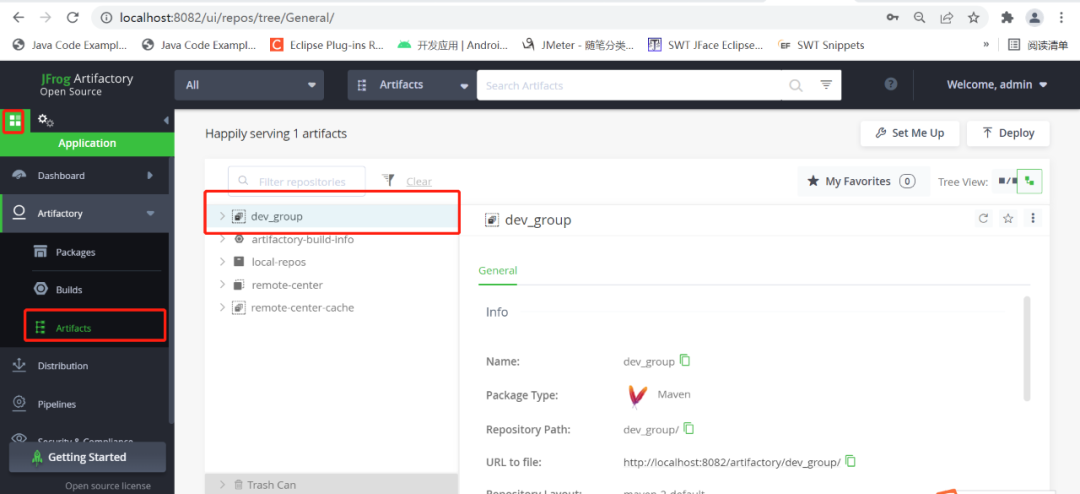 项目使用 Jfrog Artifactory 制品库 - 知乎