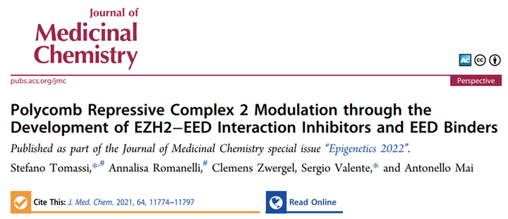 药物发现│调控PRC2：靶向EZH2-EED相互作用和EED - 知乎