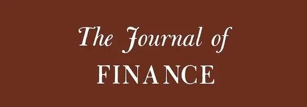 学术前沿速递｜金融学顶刊JF，JFE，RFS最新发表（4.15-4.21） - 知乎
