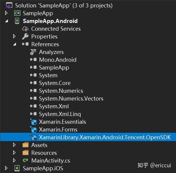 Xamarin.Forms使用腾讯开放平台OpenSDK - 知乎