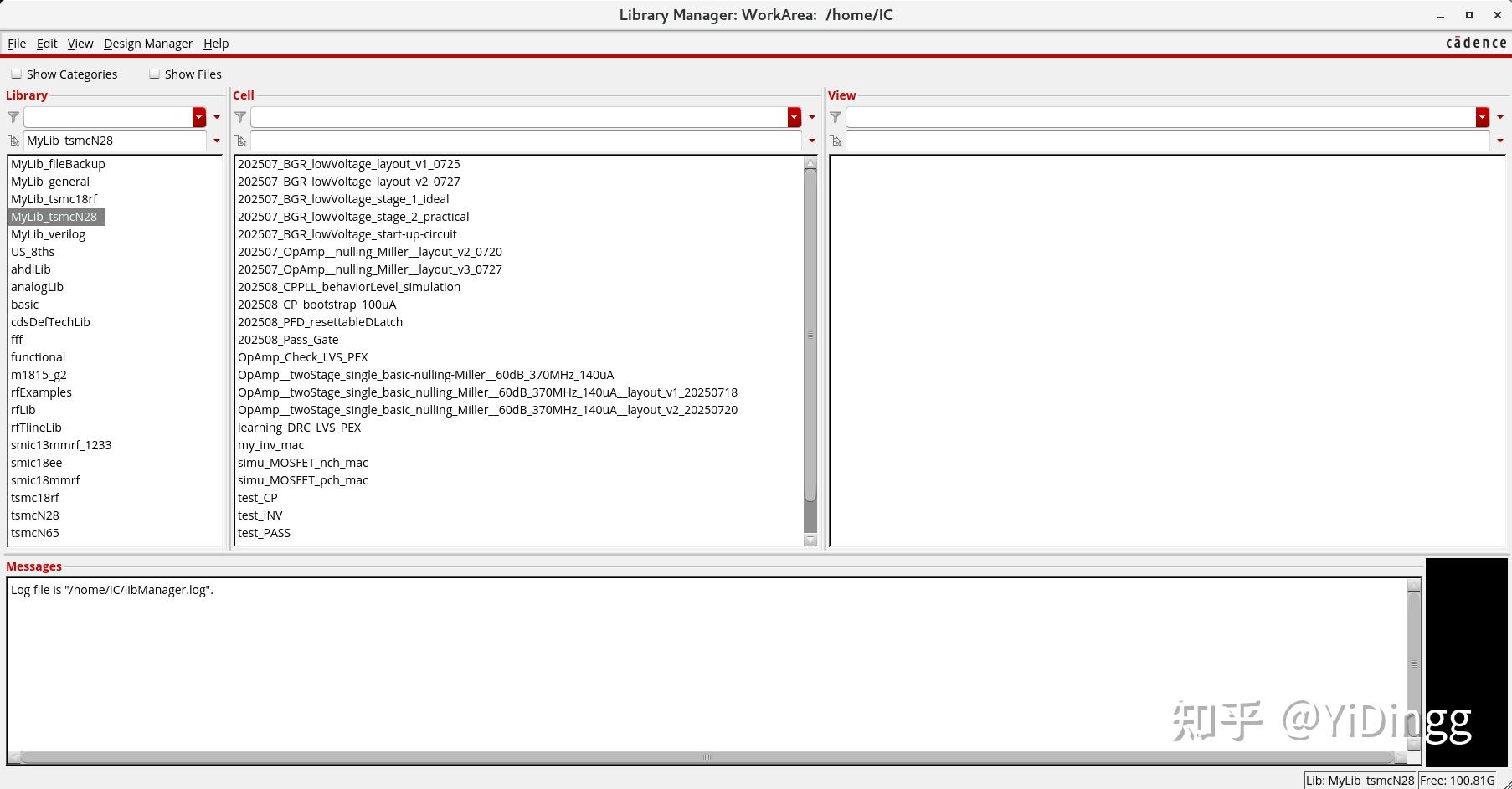 如何高效使用 Cadence Virtuoso (三)：让你的 Library Manager 更简洁美观 (Decorate Your ...