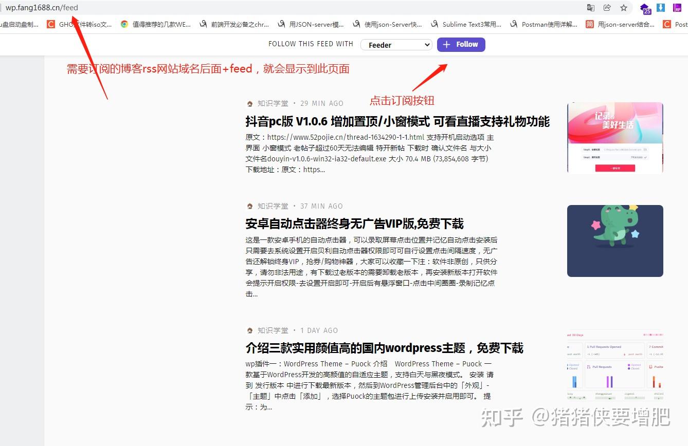 chrome插件推荐：RSS Feed Reader（一个简单的本地浏览器RSS插件 ） - 知乎