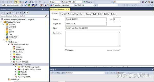 倍福EL6021 modbus-rtu master与安川V1000变频器通讯 - 知乎