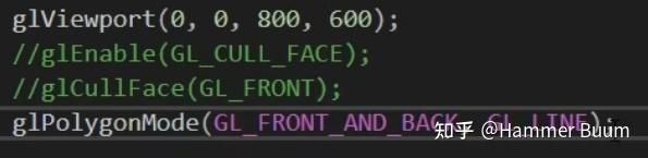 4>>opengl，背面剔除，EBO，线框模式 - 知乎