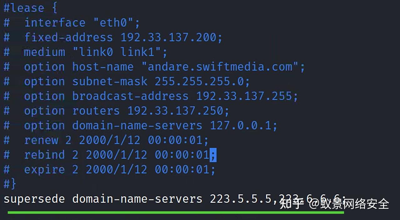 Kali（Debian）修改 DNS地址及常见问题解决 - 知乎