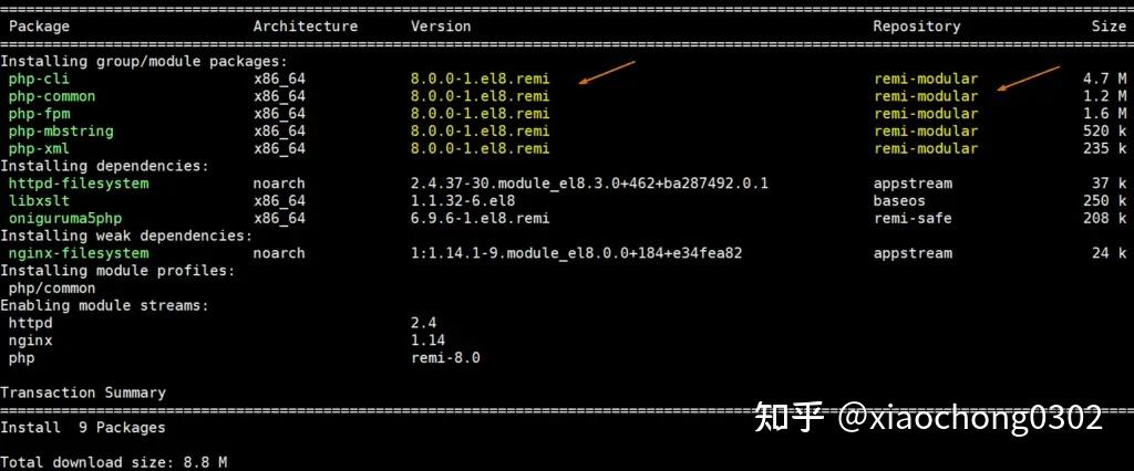 如何在 CentOS 8 / RHEL 8 系统上安装 PHP 8 ? - 知乎