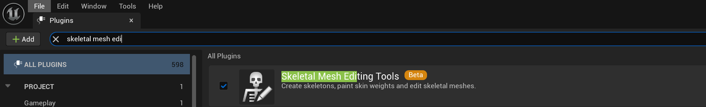 UE5 Skeletal Mesh Editing Tool添加根骨骼 - 知乎