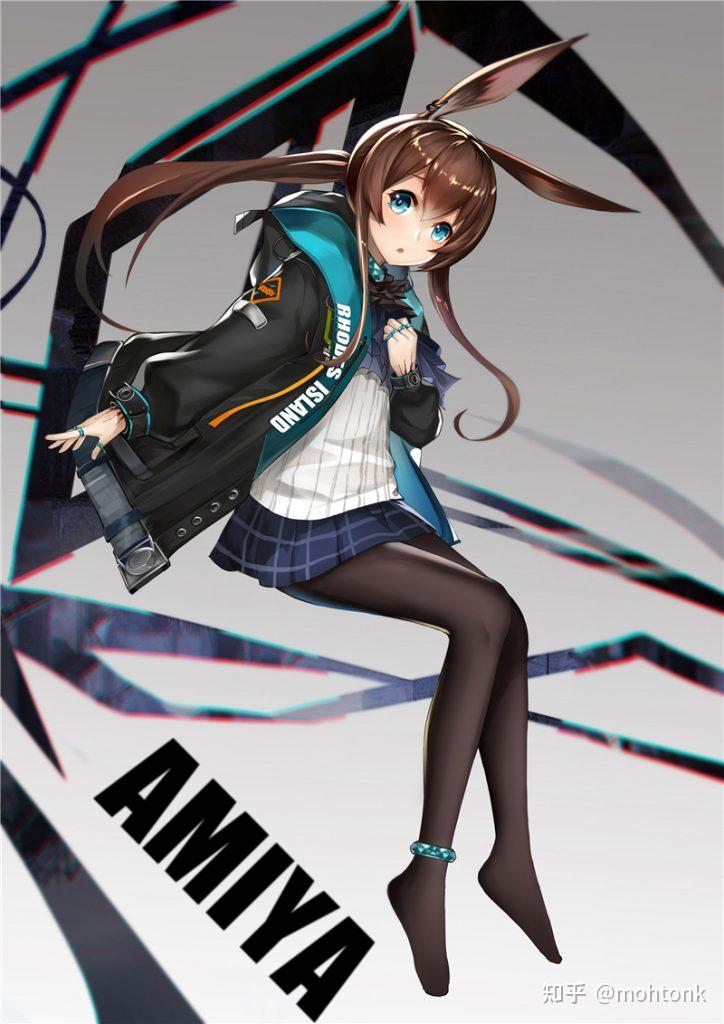 [334P]明日方舟角色阿米娅P站pixiv同人图集原画插画CG线稿壁纸图片素材_持续更新 - 知乎
