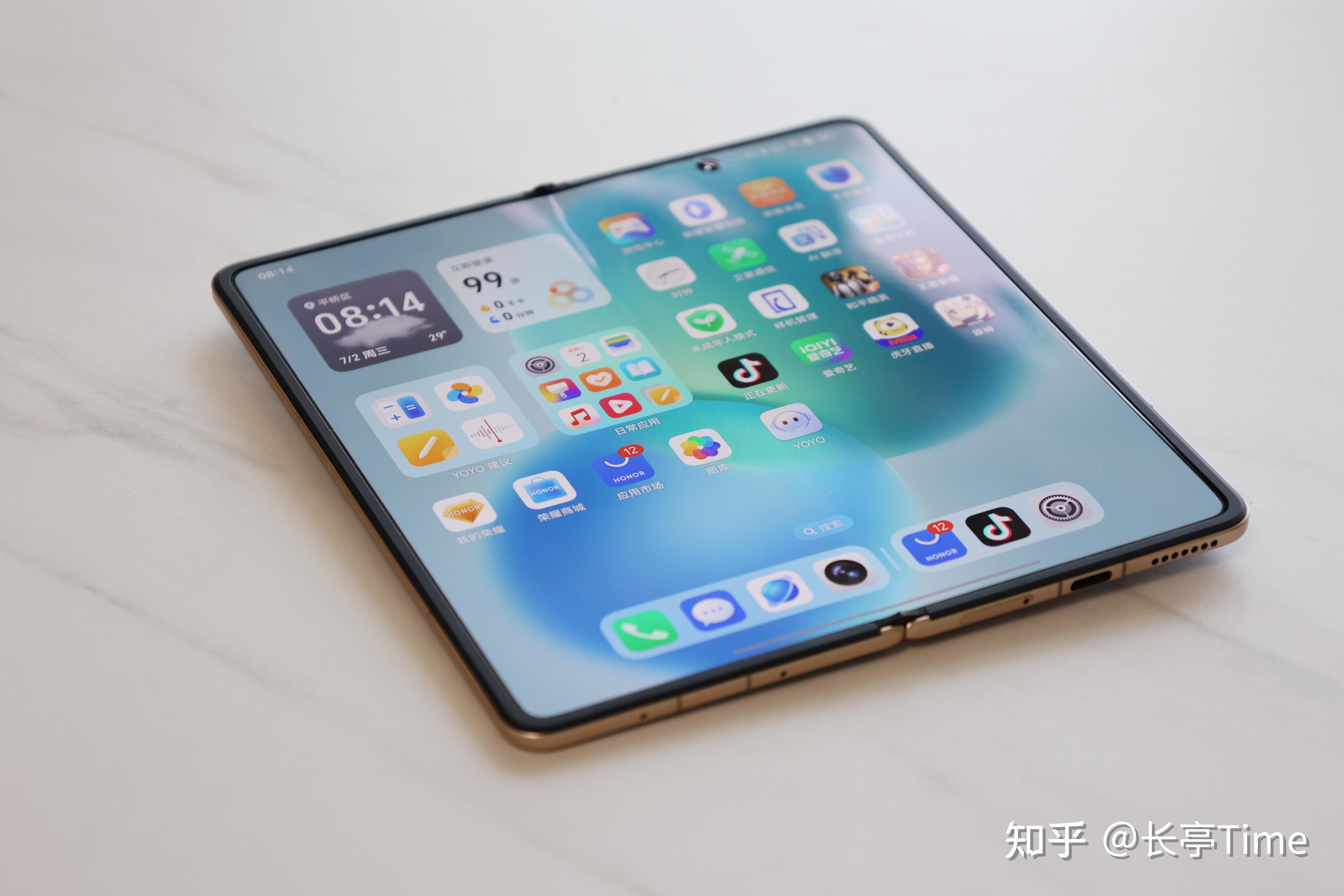 轻薄极致，一步不退，地表最强折叠屏手机——荣耀Magic V5真机测评及使用体验 - 知乎