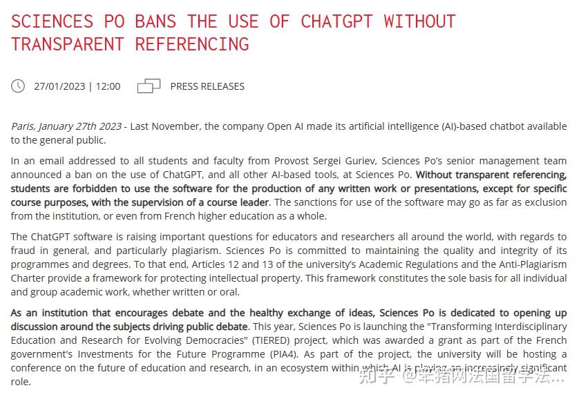 火爆全网的“作业神器”ChatGPT，1分45秒完成的法语动机信能用吗？ - 知乎