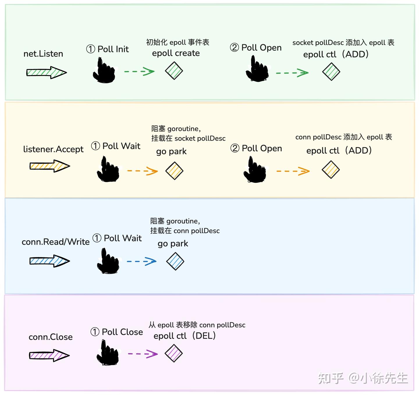 万字解析 golang netpoll 底层原理 - 知乎