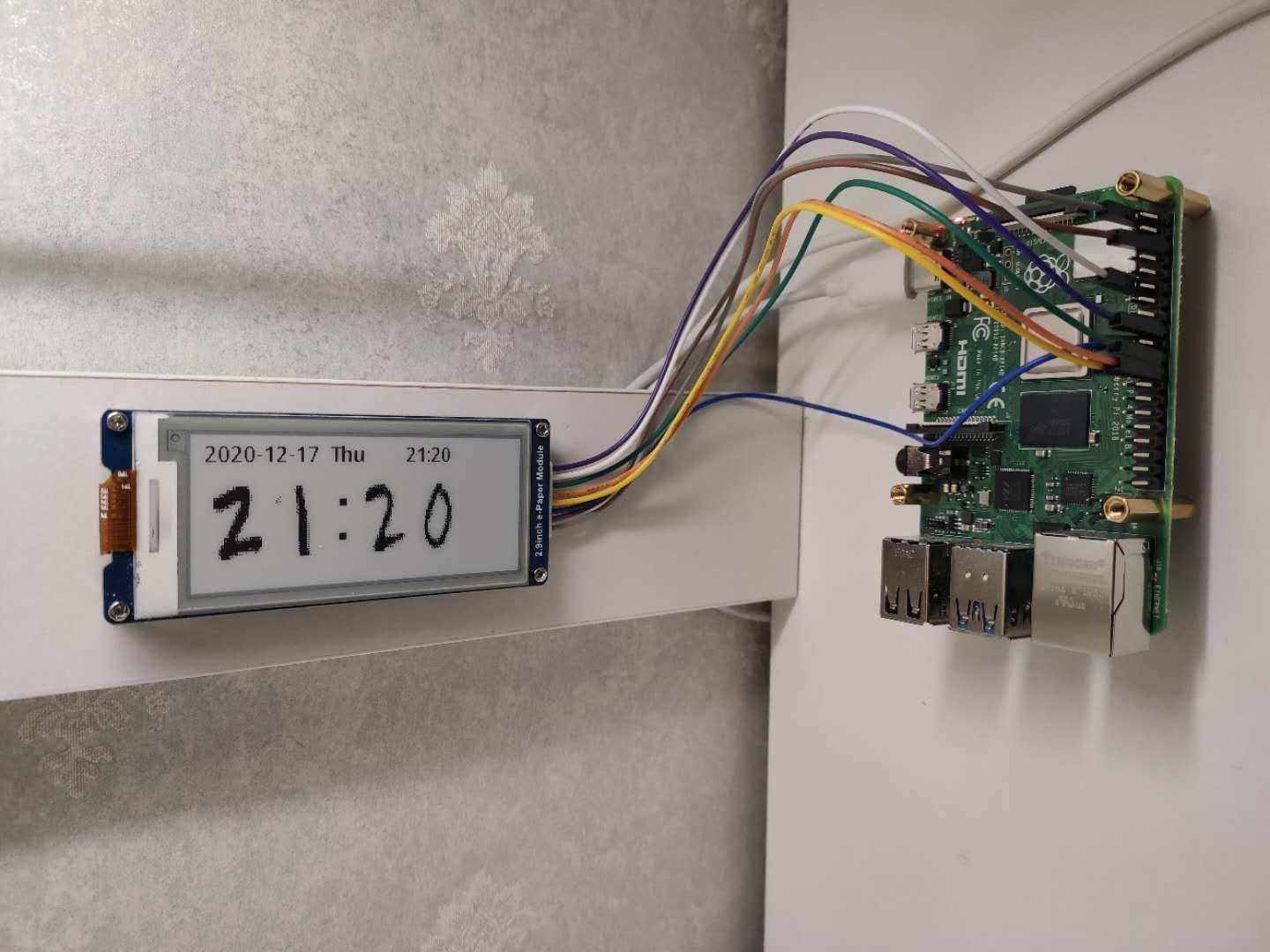 用树莓派和墨水屏做一个 mnist-clock - 知乎