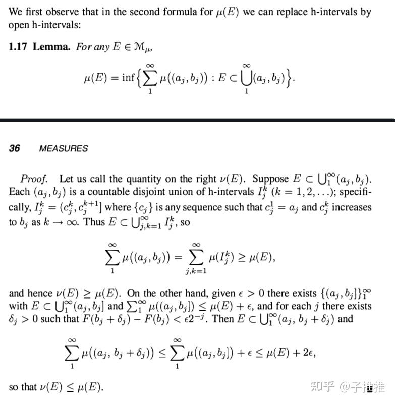 实分析笔记 §1.5 测度论-Borel测度和Lebesgue测度 - 知乎