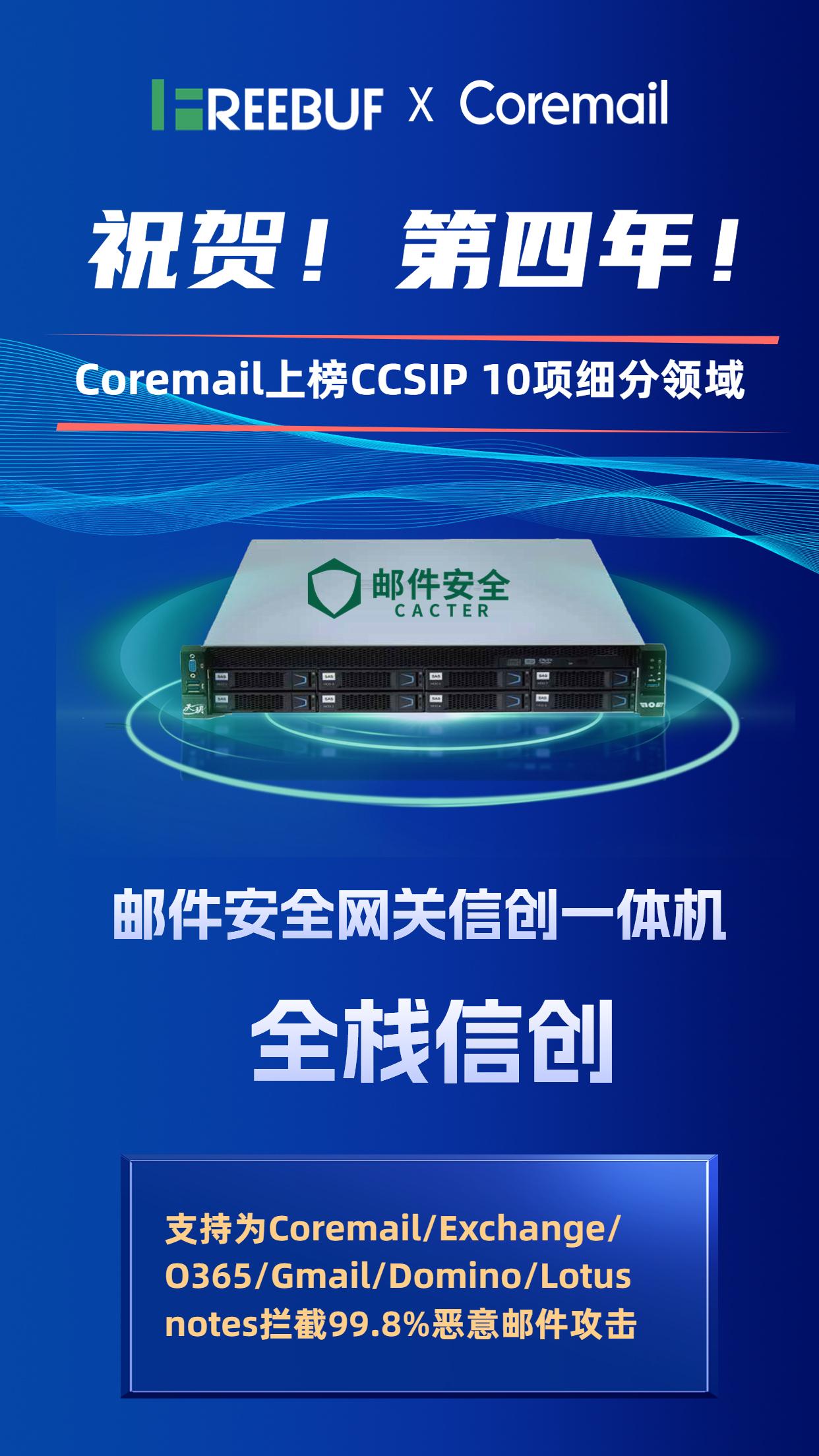 产品力狂飙|Coremail荣登第五版《CCSIP2022中国网络安全行业全景册》 - 知乎