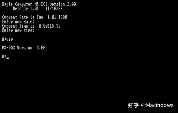 回顾一下历代MS-DOS - 知乎