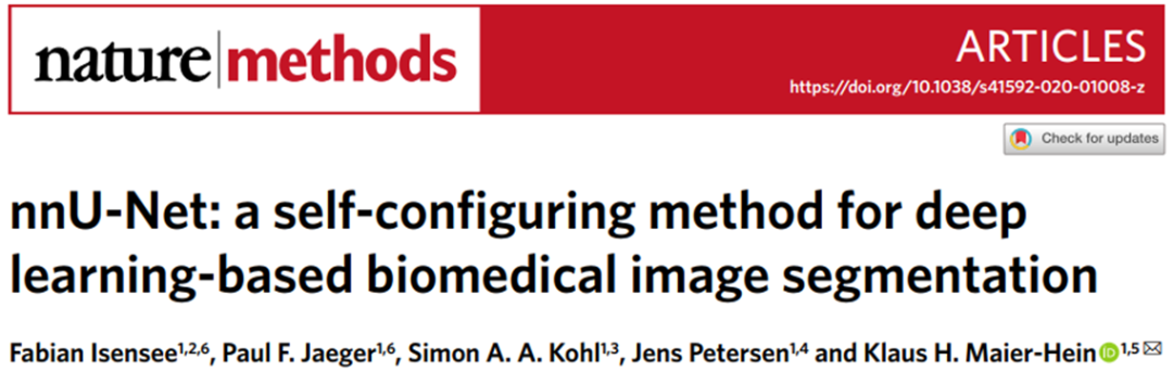 Nat Methods | nnU-Net:基于深度学习自动配置的医学图像分割方法 - 知乎