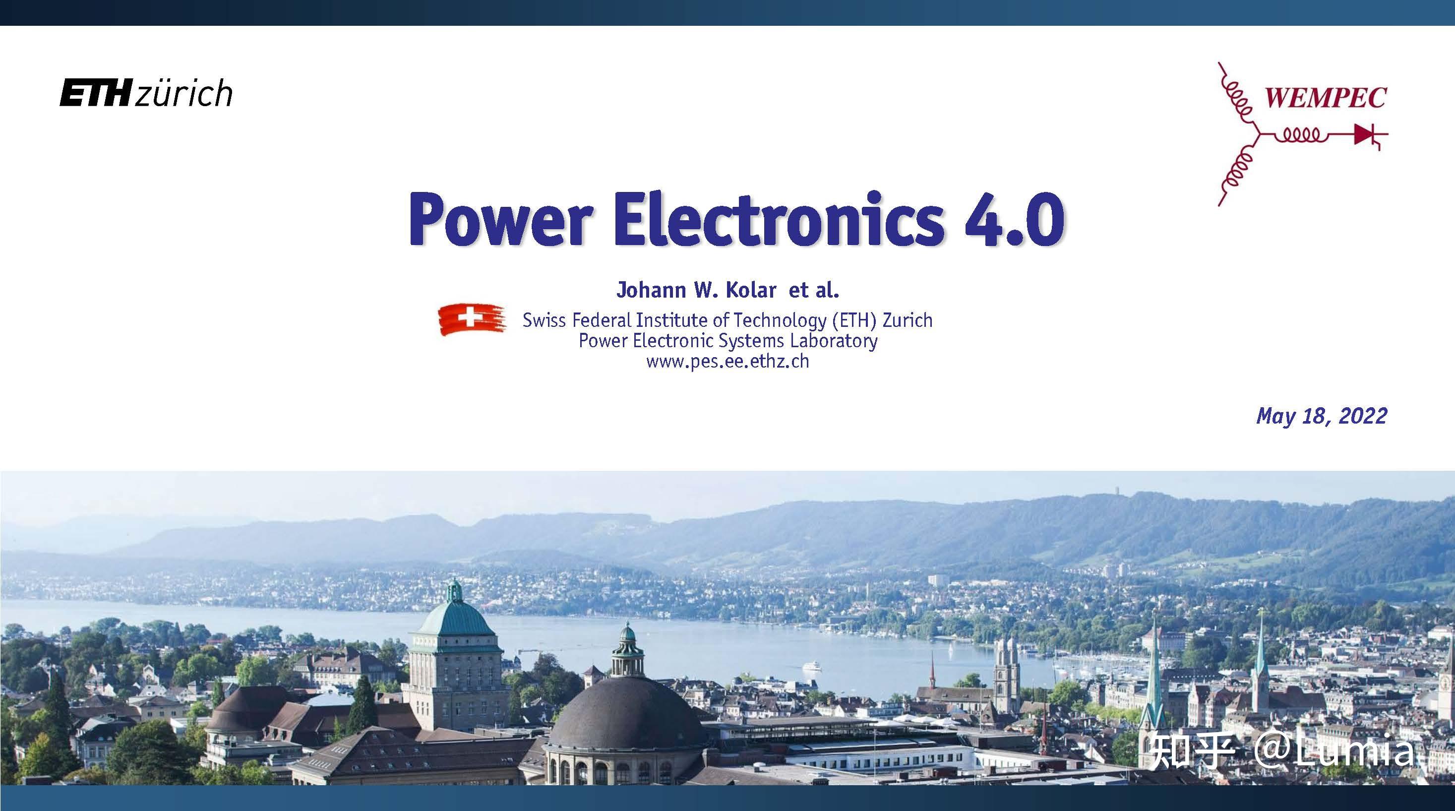 ETH Kolar PPT分享22.05.18：Power Electronics 4.0 - 知乎