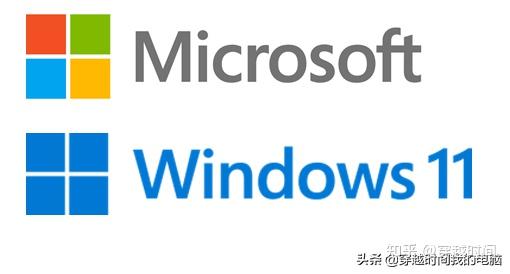 穿越时间从飘动旗帜到抽象方块，记录Windows1-11徽标40年变迁史 - 知乎