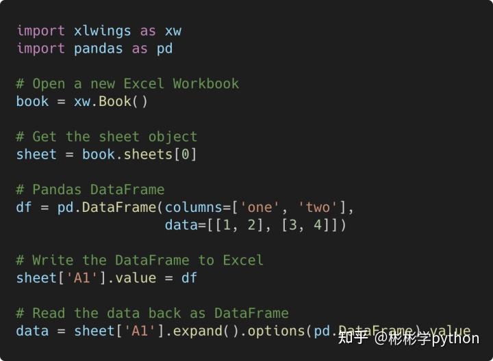 Python Excel 