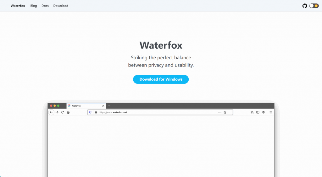 Waterfox-开源好用的浏览器