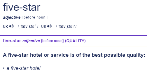 五星级酒店的“五星”到底怎么说？是“five star”还是复数“five stars”呢？ - 知乎
