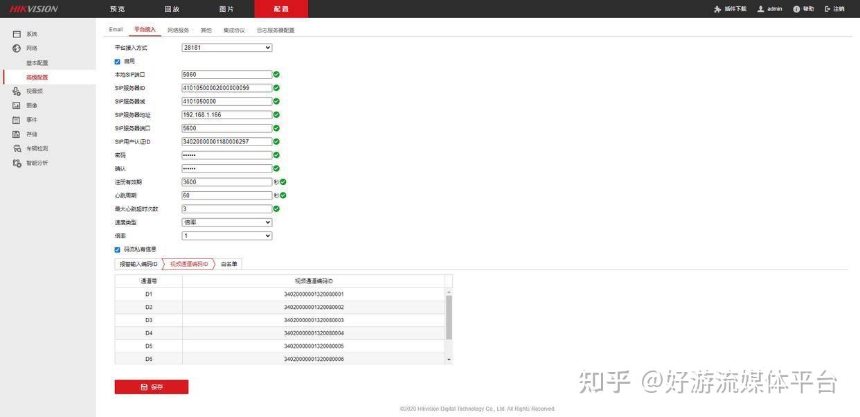 nvr接入流媒体平台liveweb通过GB28181协议打造视频监控共享平台 - 知乎